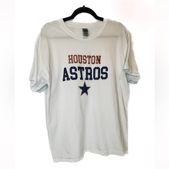 Port and Company | Tops | Houston Astros Tshirt Adult Size Large | Poshmark